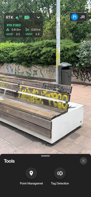 自動検出タグとGCPマーキング機能を使用する - PIX4Dcatch RTK